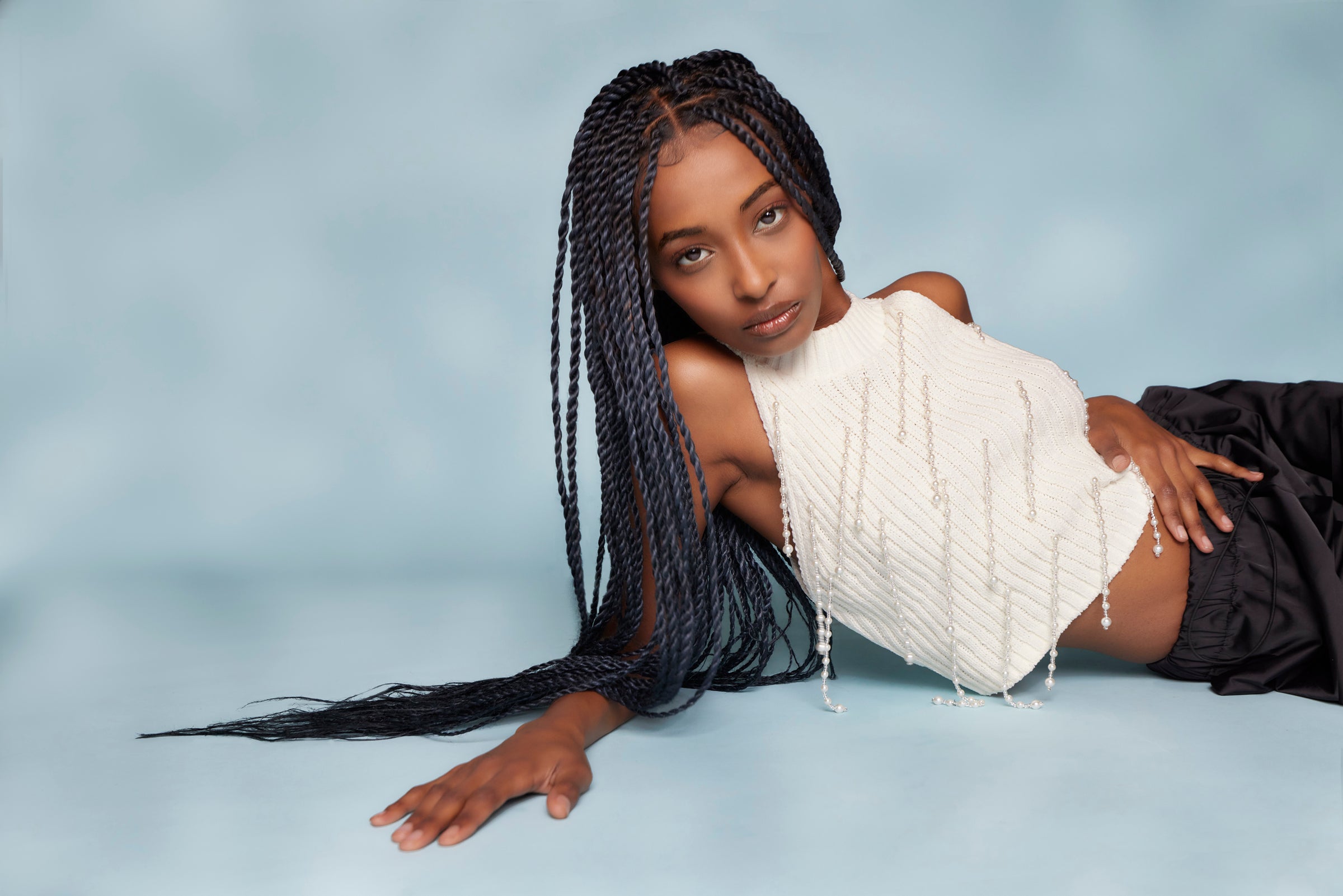 Plant-Based Hair Extensions in Ocean – Rebundle®